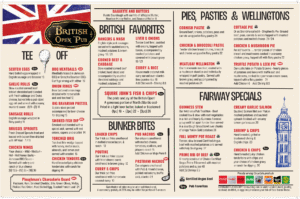 The British Open Pub - Venice, FL Restaurant - The British Open Pub